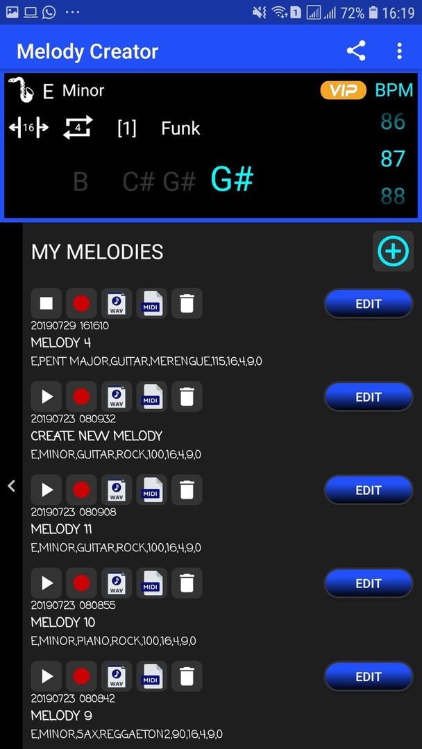 Melody Creator App